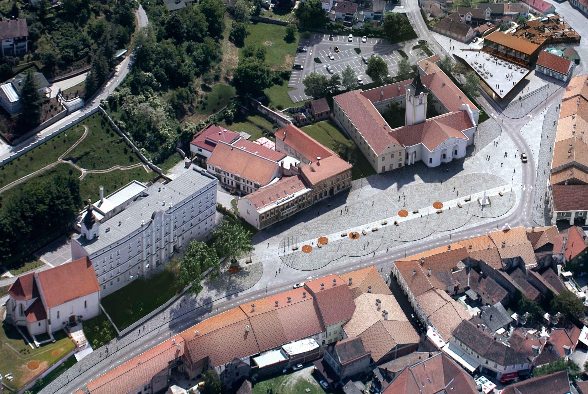 Rezultati natječaja – Trg u Požegi – Udruženje hrvatskih arhitekata